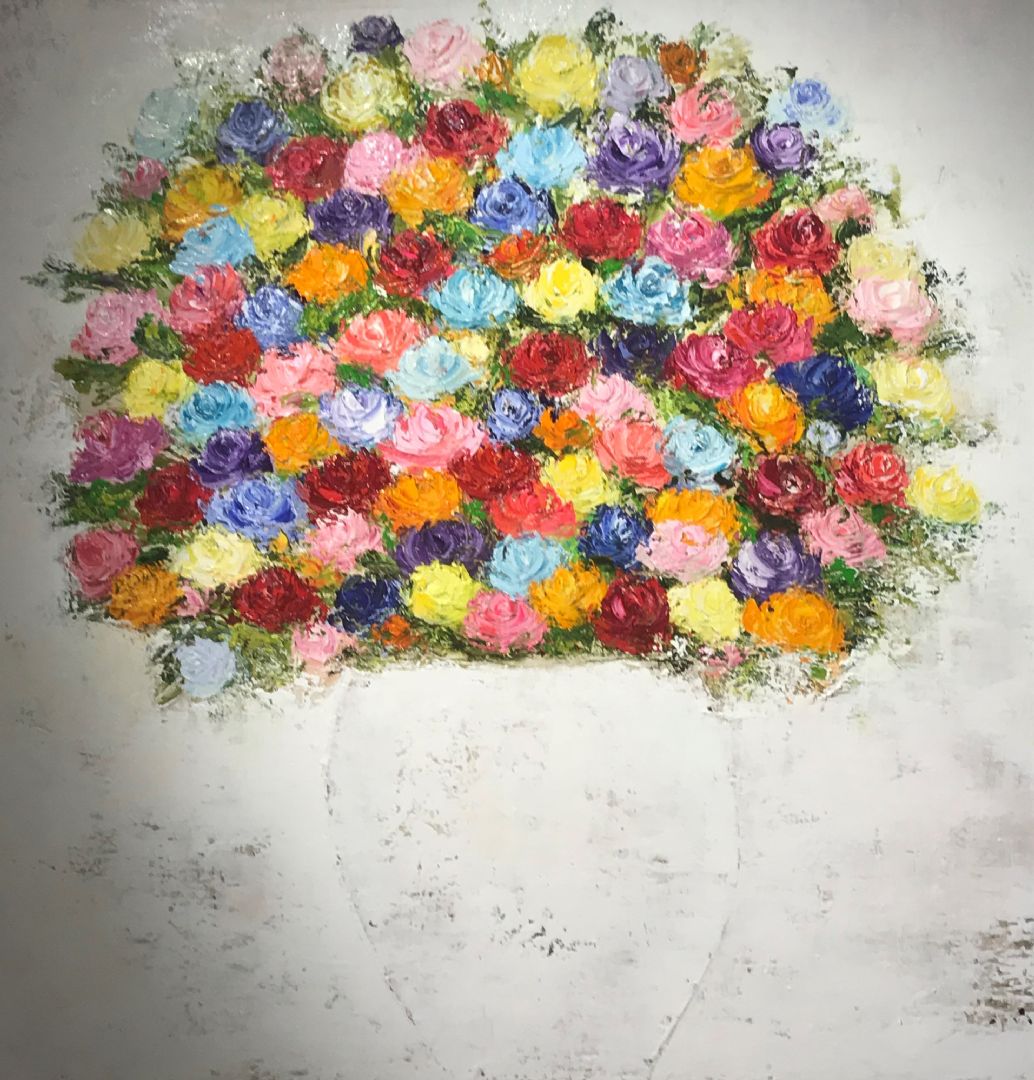 Happy / Flower Poetry ~ Gitte Peters ~ Galerie Knud Grothe