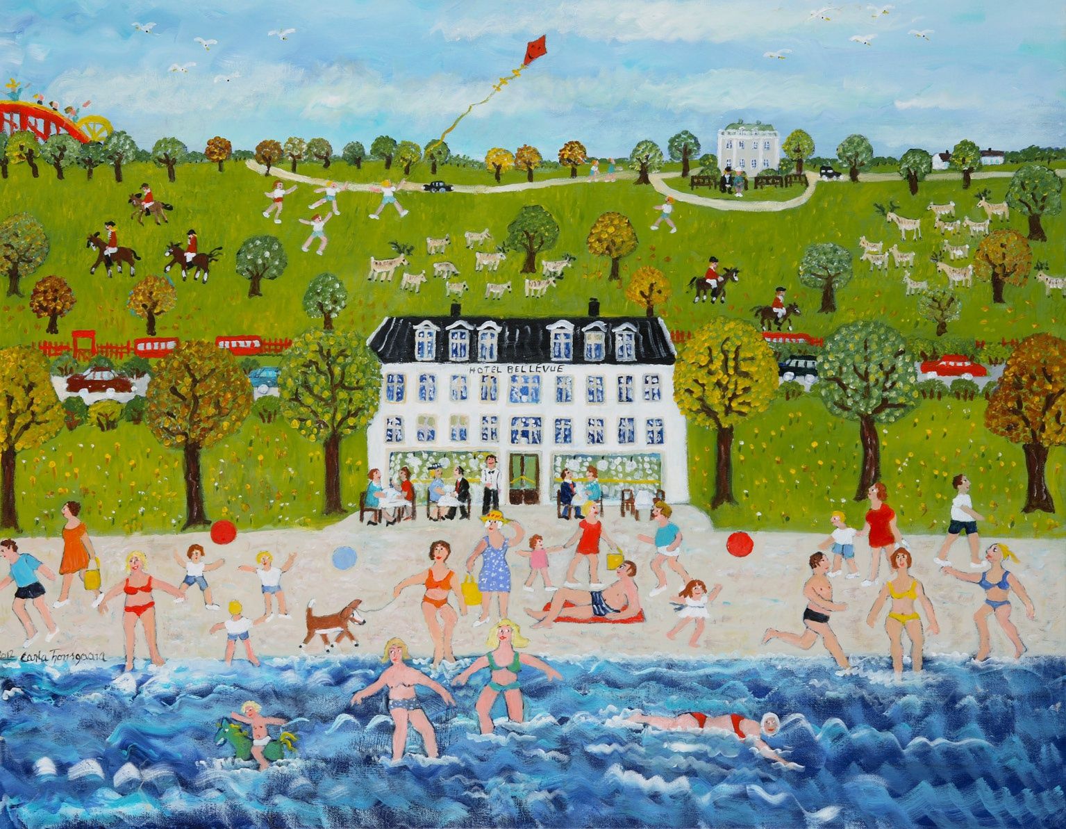 Danske naivister ~ Galerie Knud Grothe