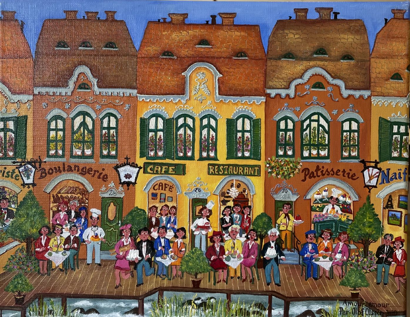 God fest og god kage ~ Per-Olof Olsson ~ Galerie Knud Grothe